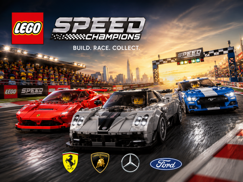 Speed Champions – Build Legendary Cars, Brick by Brick – CW Brick Store