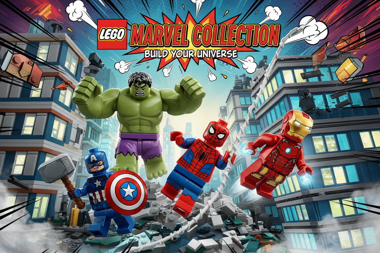 Marvel™ – Superhero Action in Every Brick – CW Brick Store